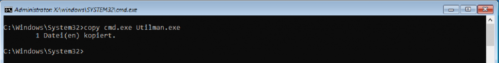 WS IT-Solutions · Blog: Der Utilman Hack