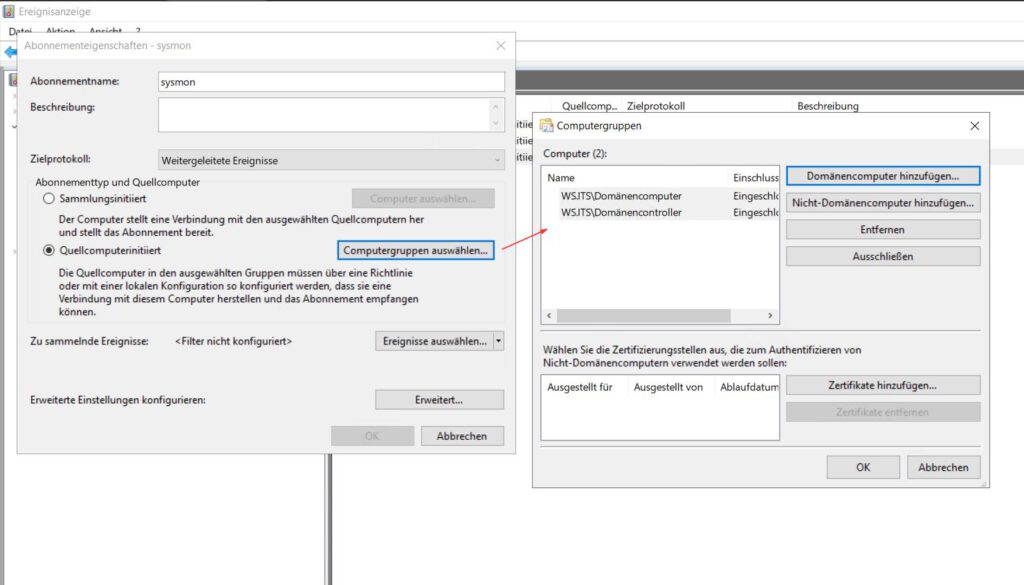 WS IT-Solutions · Blog: Installation und Tuning von sysmon