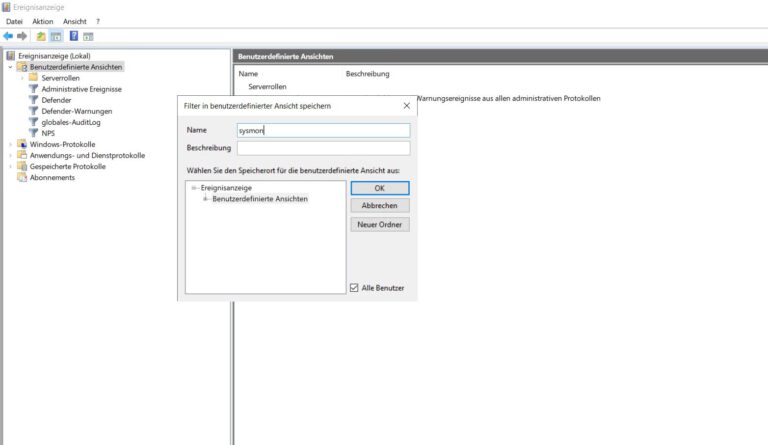 WS IT-Solutions · Blog: Installation und Tuning von sysmon