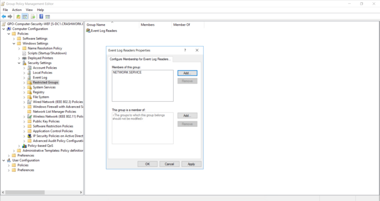 WS IT-Solutions · Blog: Windows Eventlog Forwarding einrichten