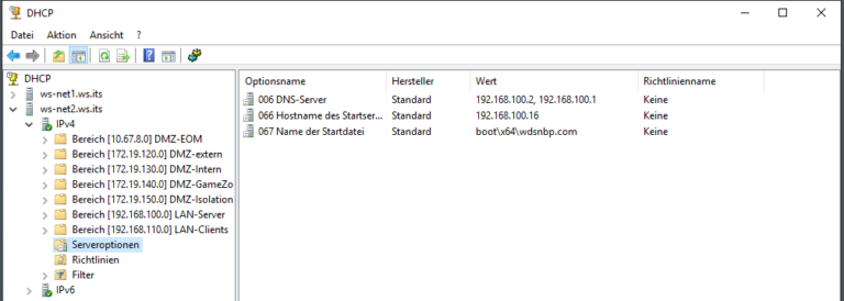 WS IT-Solutions · Blog: Migration DHCP auf Windows Server 2025